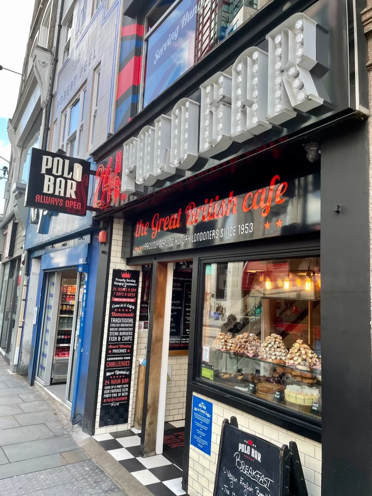 Polo bar - 24 hour great british café and bar London photos - 24 Hour ...